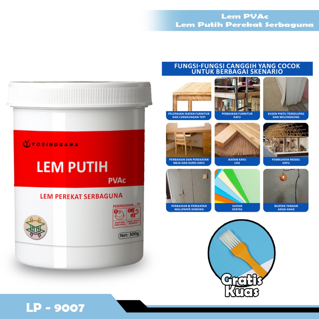 Jual STIKER PREMUM-LEM PUTIH PVAC LEM KAYU PEREKAT SERBAGUNA | Shopee ...