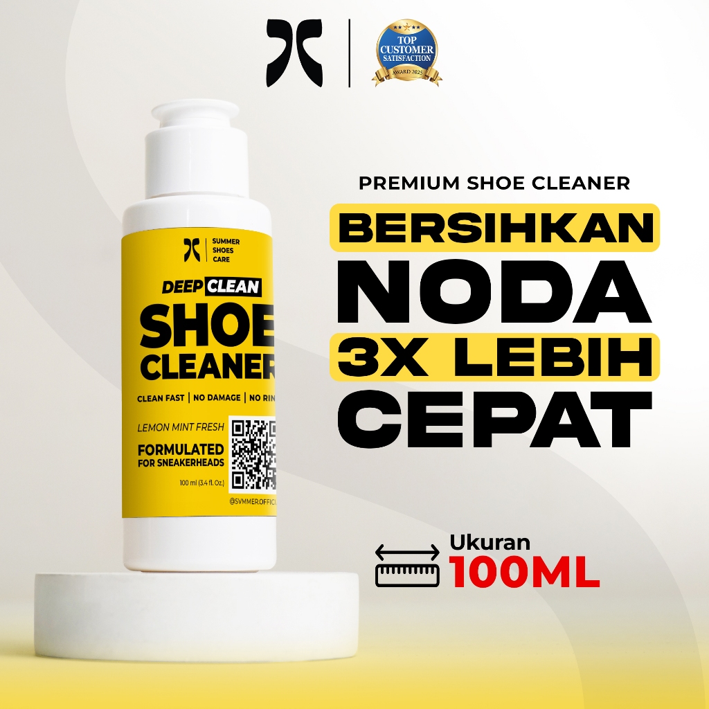 Jual SUMMER Shoes Cleaner - Sabun Cuci Sepatu Canvas Suede Pembersih ...