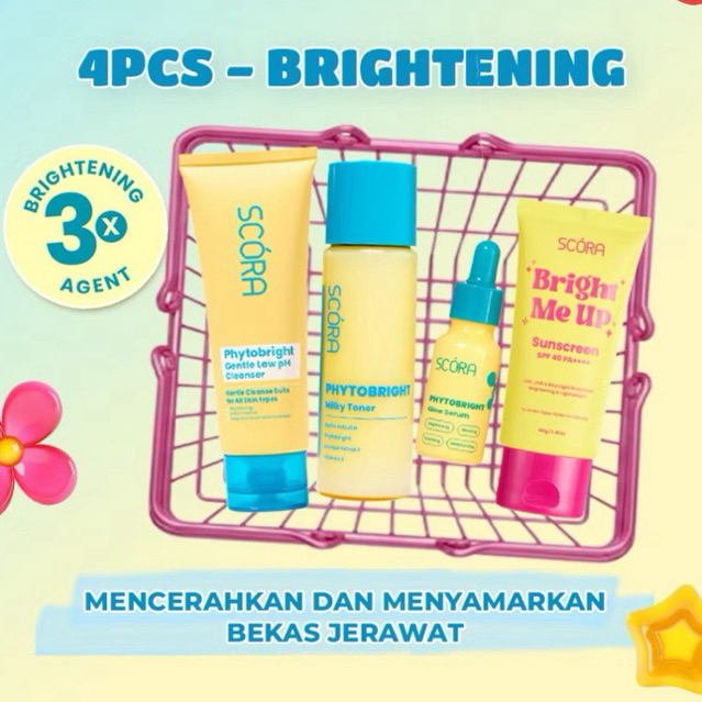 Jual SCORA 4in1 PHYTO | BARRIER | SUCCINIC ACNE ( Fwash + Toner ...