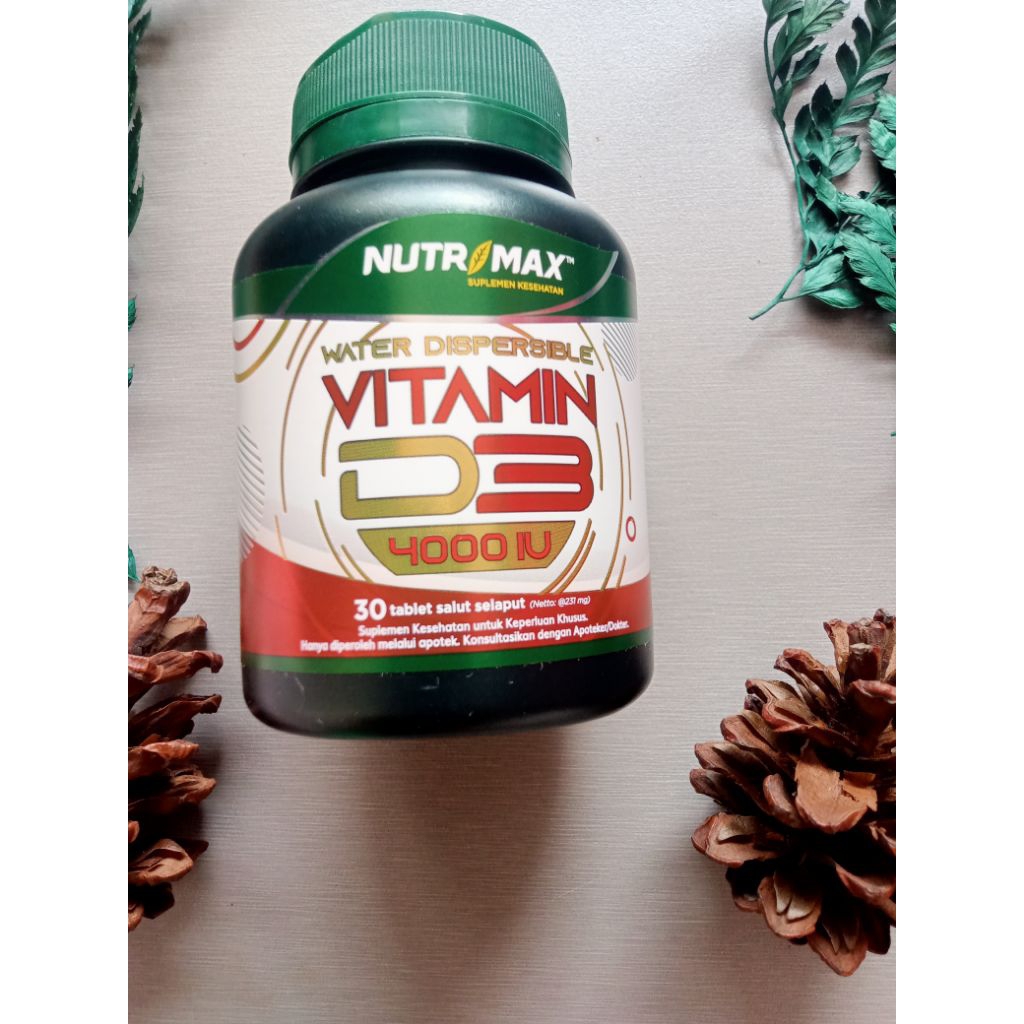 Jual Nutrimax vitamin D3 4000 IU 30 tablet vitamin daya tahan tubuh ...