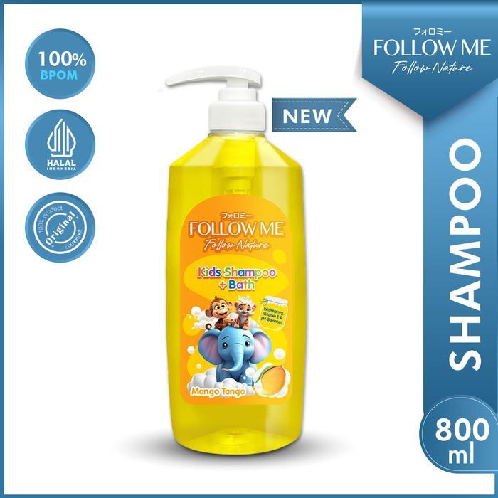 Jual Follow Me Kids Shampoo & Bath Mango Tango 800 ml | Shopee Indonesia