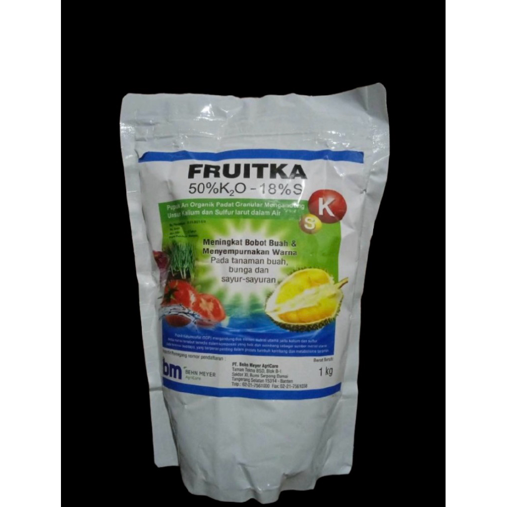 Jual fruitka pupuk kalium dan sulfur pupuk terbaik untuk masa pembuahan ...