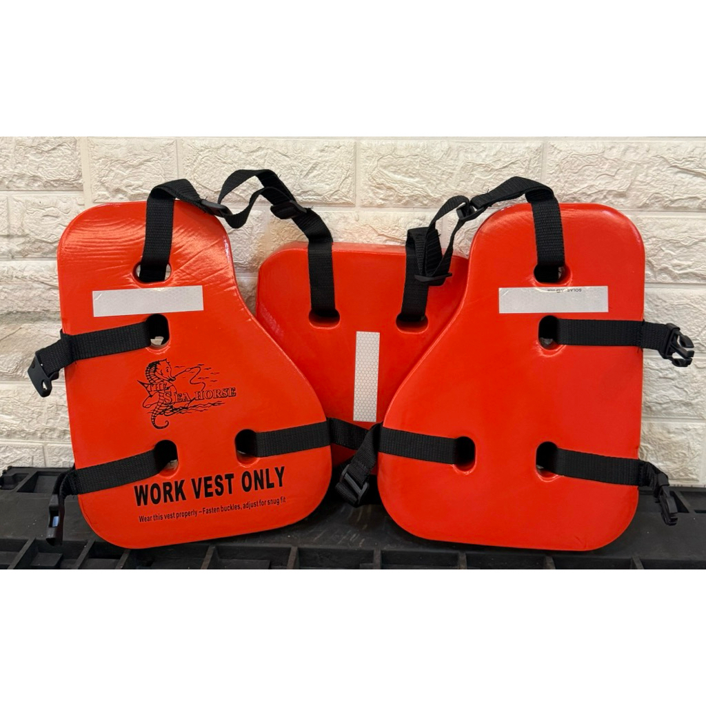 Jual Pelampung Work Vest Sea Horse Life Jacket Safety Kapal | Shopee ...