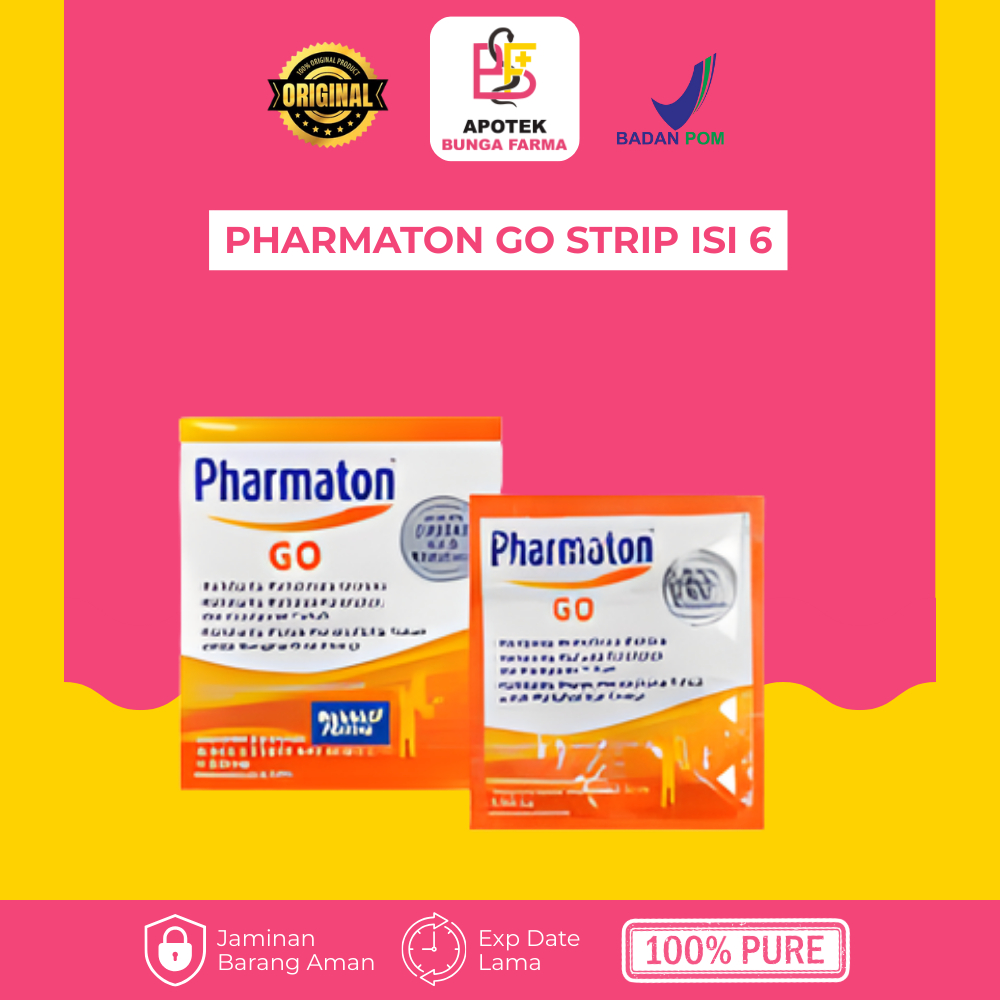 Jual Pharmaton Go / Multivitamin & Ginseng G115 - Suplemen Energi ...