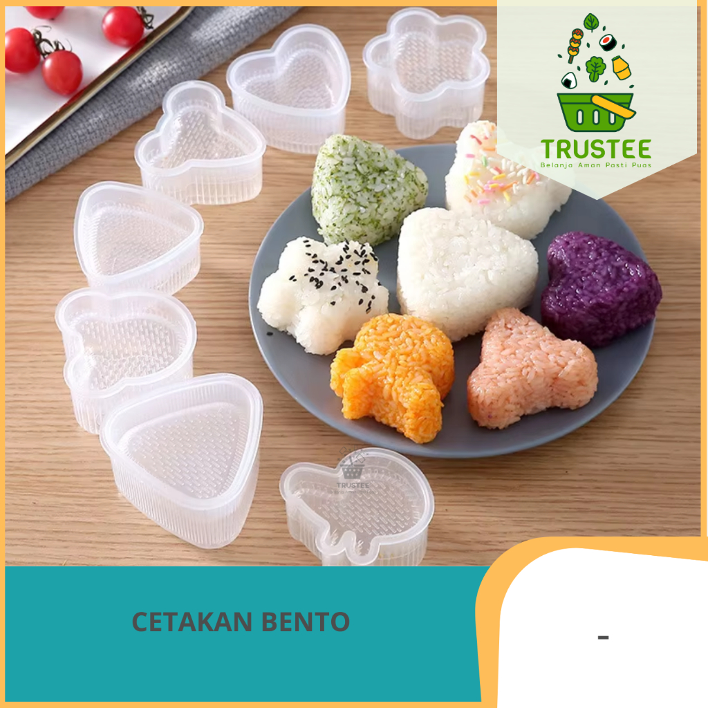 Jual CETAKAN ONIGIRI 1pc / Triangle Rice Mold / Bento / Nasi Kepal ...