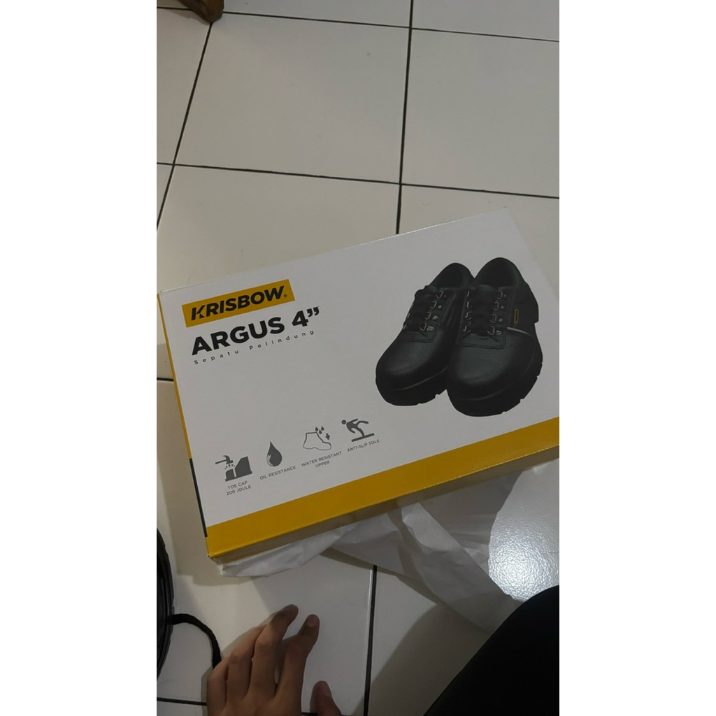 Jual Sepatu Krisbow Argus ukuran 43 42 | Shopee Indonesia