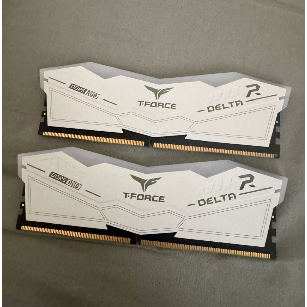 Jual Team Delta RGB DDR5 PC48000 Dual Channel 32GB - White / RAM DDR5 ...