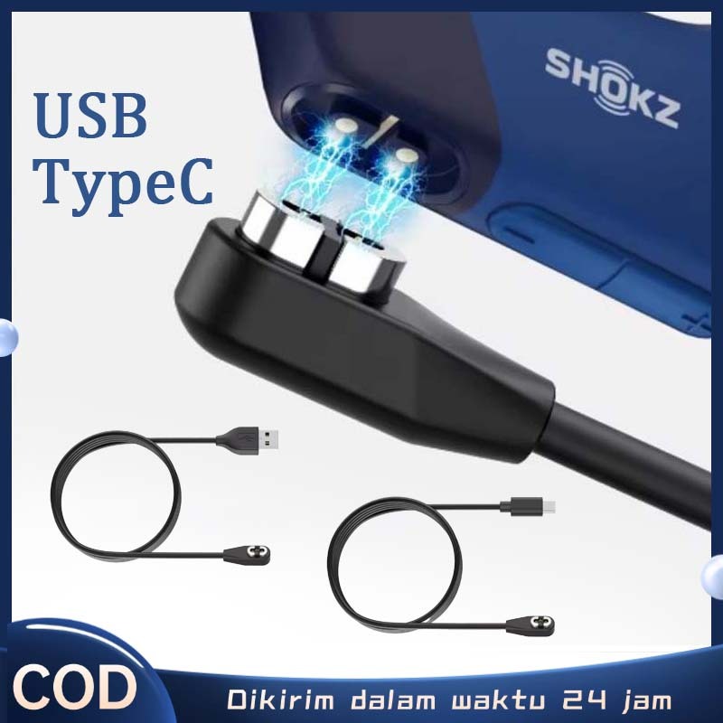 Jual Kabel Charge Shokz Openrun Kabel Magnetik AS800 Charging Cable ...