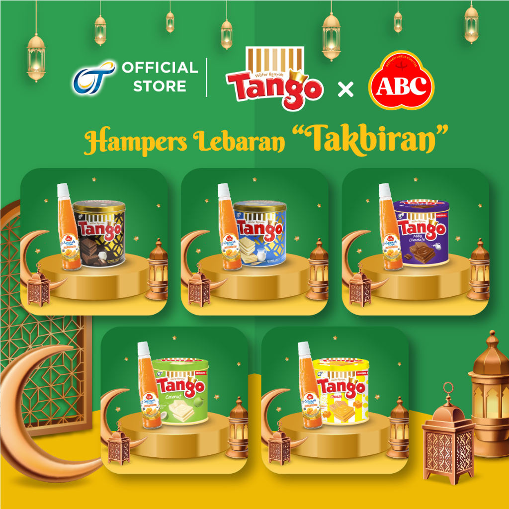 Jual [LIMITED EDITION] Hampers Tango x ABC - Tango Wafer Kaleng 240 ...