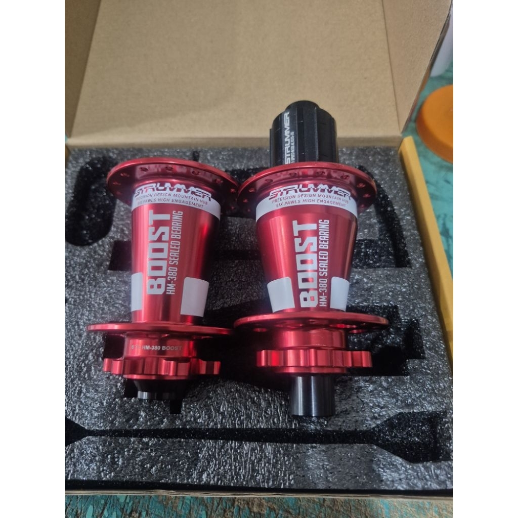 Jual Hub Freehub TA Boost Strummer HM 380 TA Boost 32 hole discbrake ...