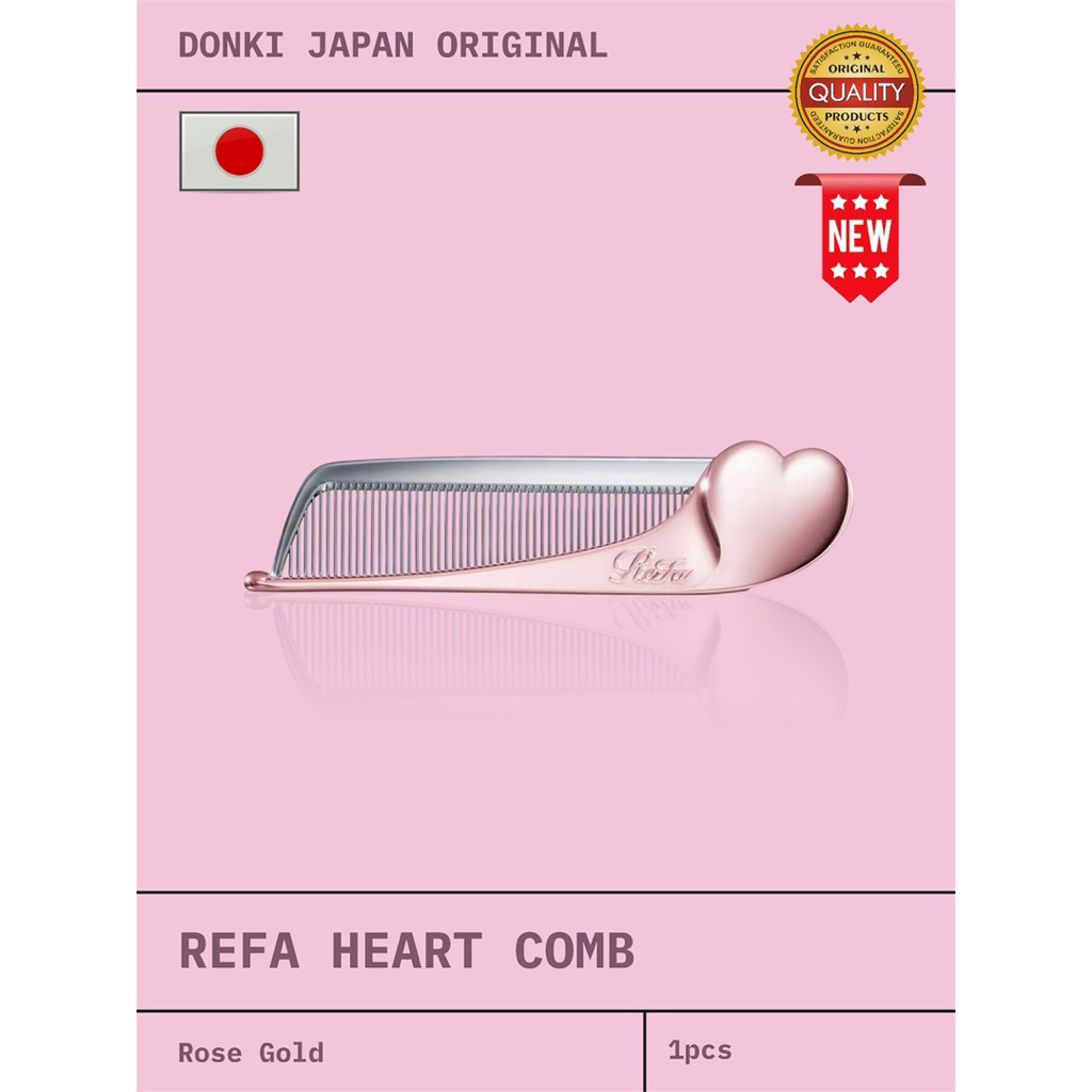 Jual •READY STOCK• REFA Heart Comb Ayla / Aira Sisir Refa Hair Comb ...