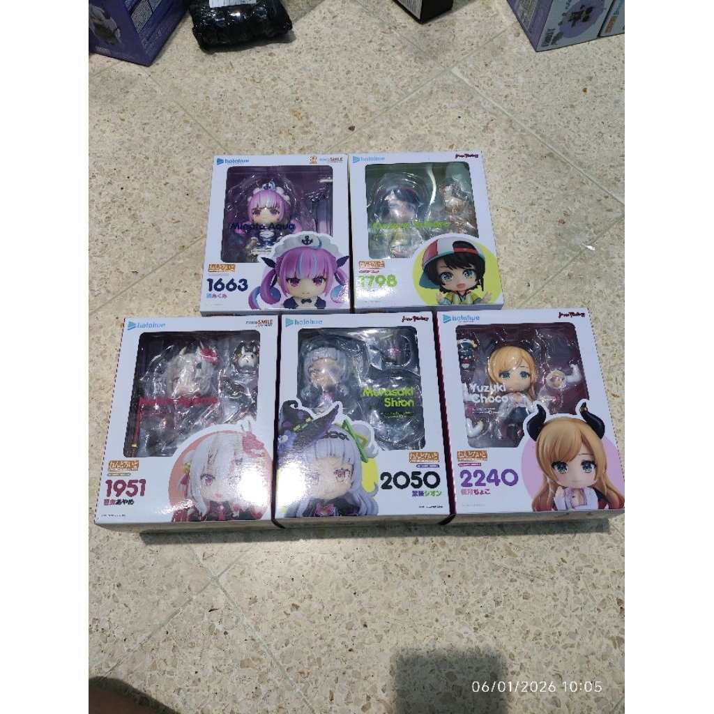 Jual Nendoroid Hololive JP Gen 2 Murasaki Shion Minato Aqua Yuzuki ...