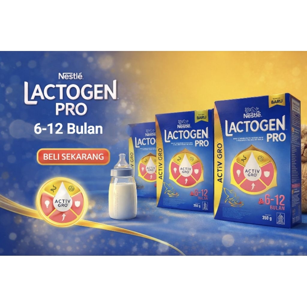 Jual Nestle Lactogen Pro 6 12 Bulan 350g | Shopee Indonesia