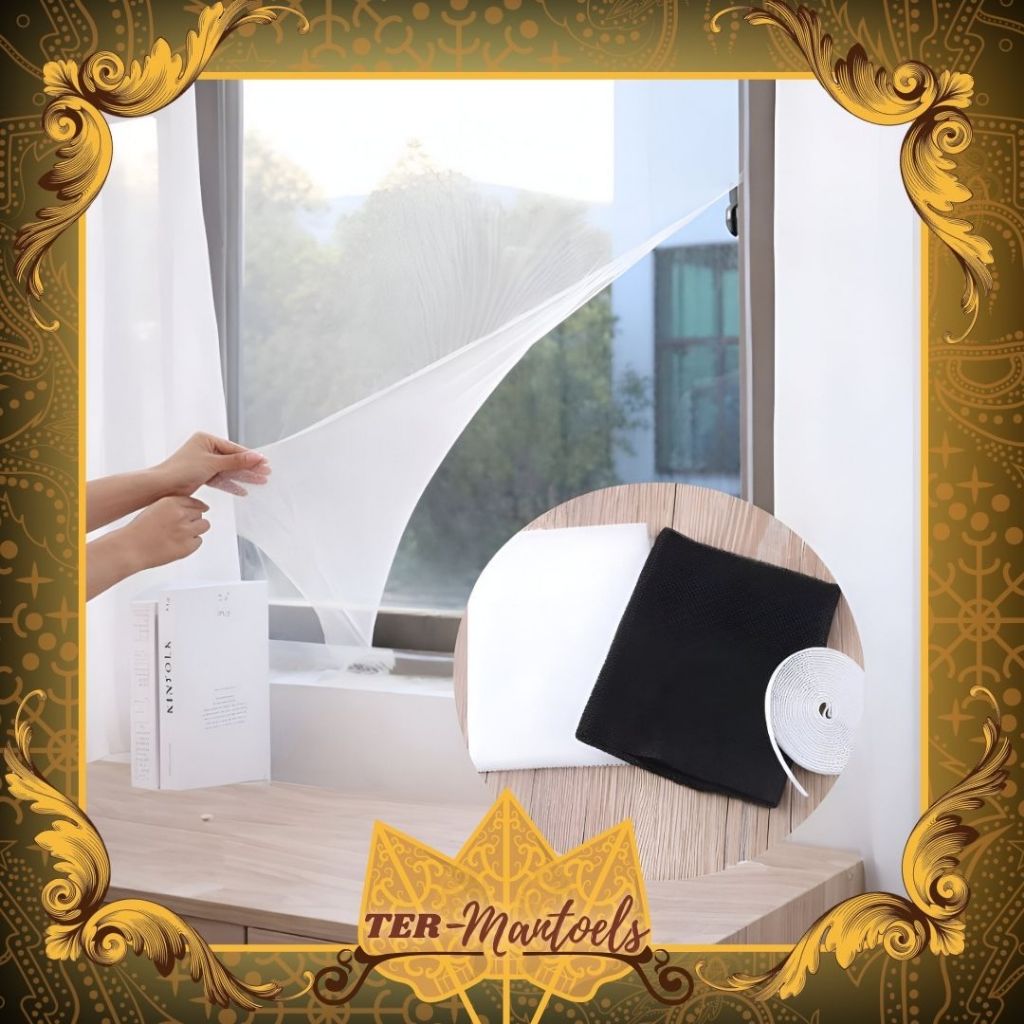 Jual Jaring Nyamuk Jendela / Gorden Kasa Ventilasi Rumah / Pelindung ...