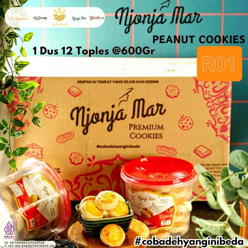Jual KUE KERING LEBARAN / SAGU KEJU / KUE KACANG NJONJA MAR / BINBON ...