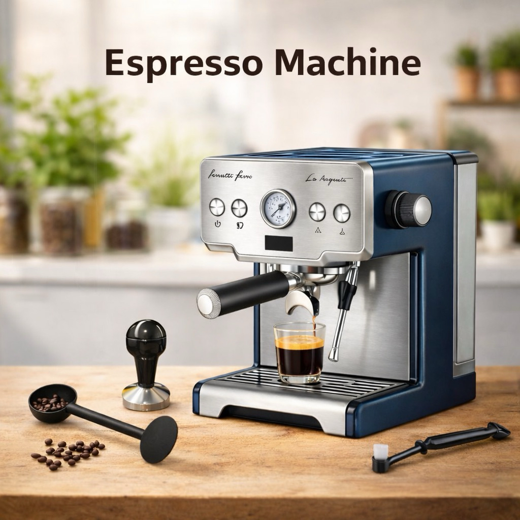 Jual Ferratti Ferro Espresso Machine FCM 3605 // MESIN ESPRESSO ...