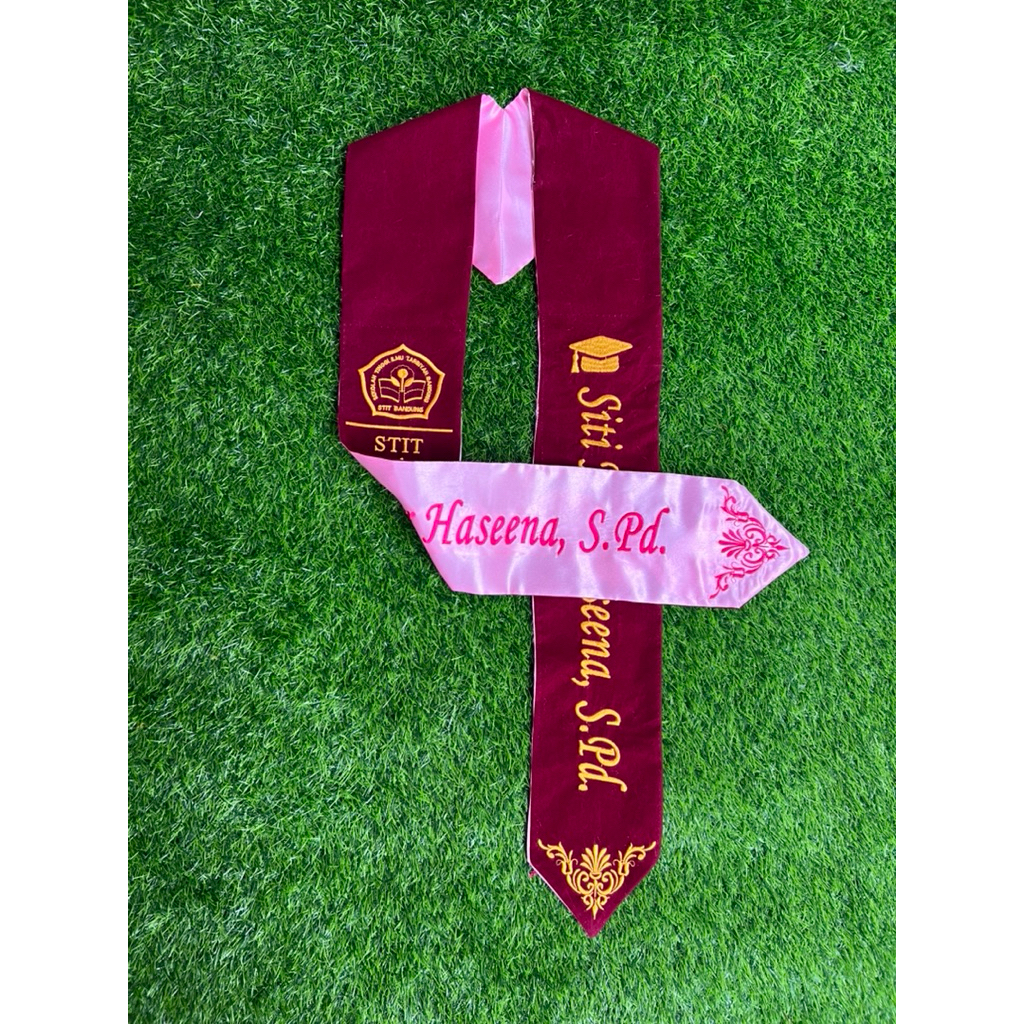 Jual Selempang wisuda Bolak balik (Timbal balik) | Shopee Indonesia