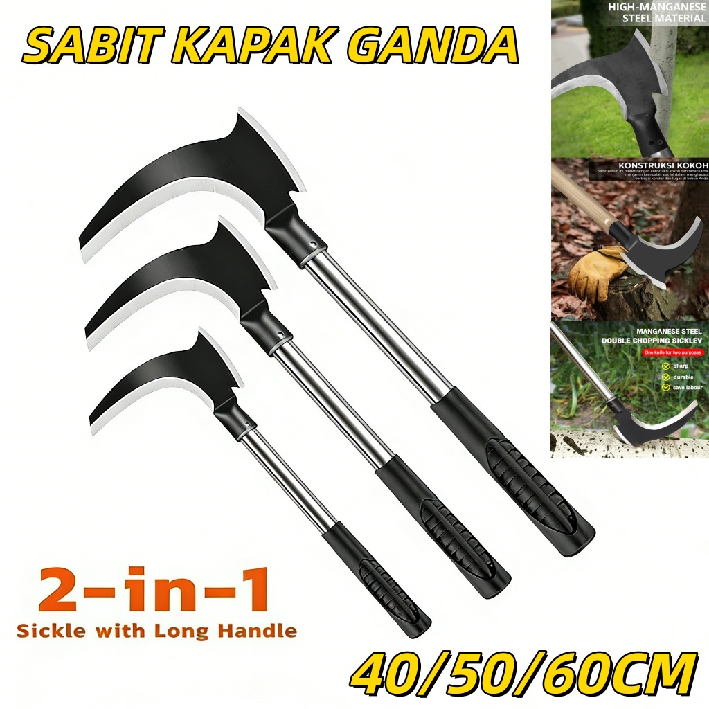 Jual Ukuran besar Alat Sabit Kapak Ganda Baja/Sabit Ranting Pohon ...