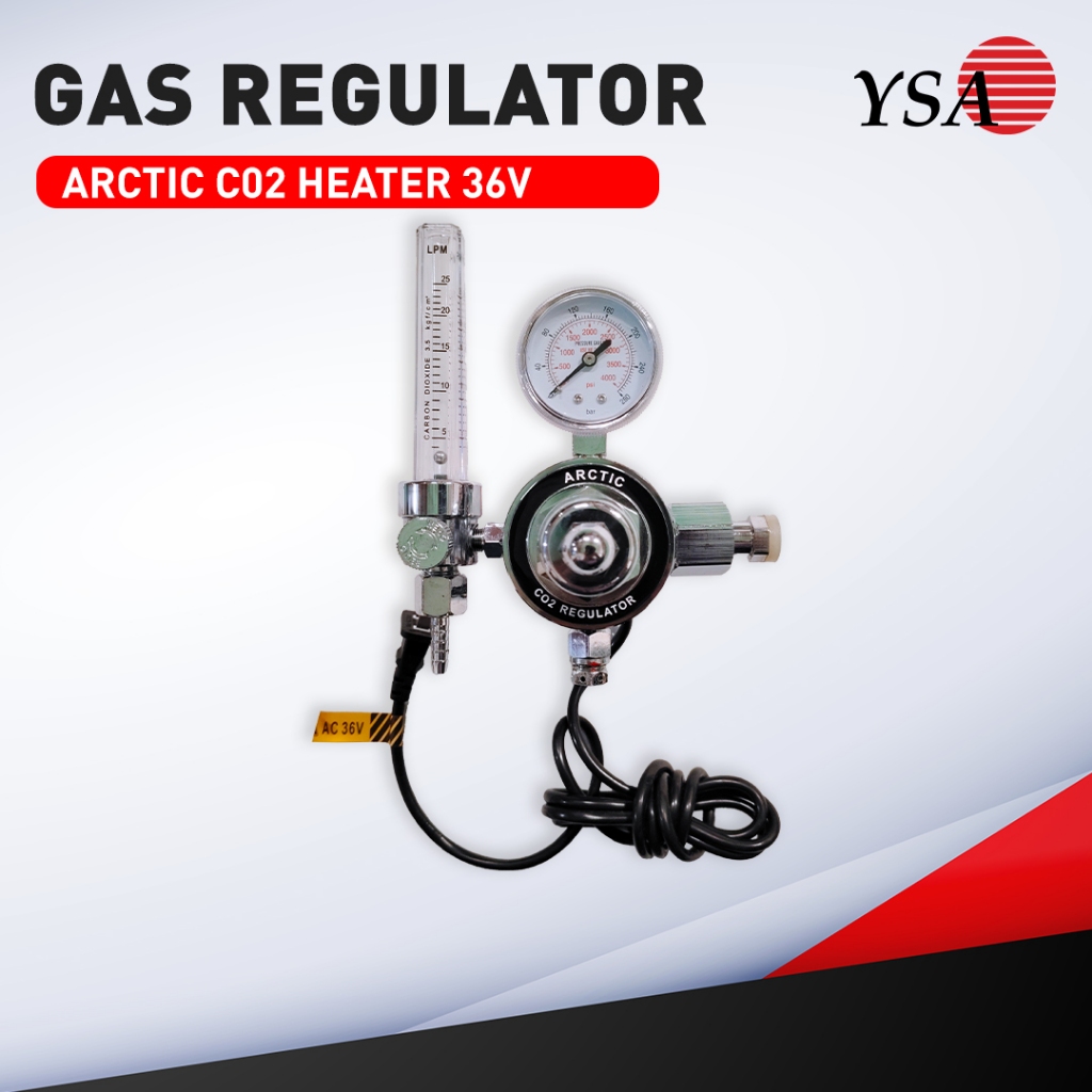 Jual REGULATOR ARCTIC CO2 HEATER 36V REGULATOR GAS TABUNG LAS OXYGEN ...