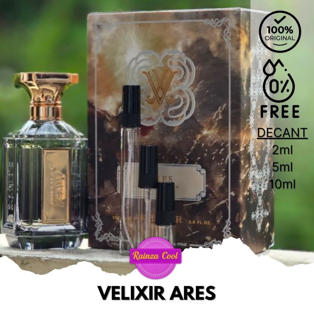 Jual Decant Parfum VELIXIR ARES For Men | Shopee Indonesia
