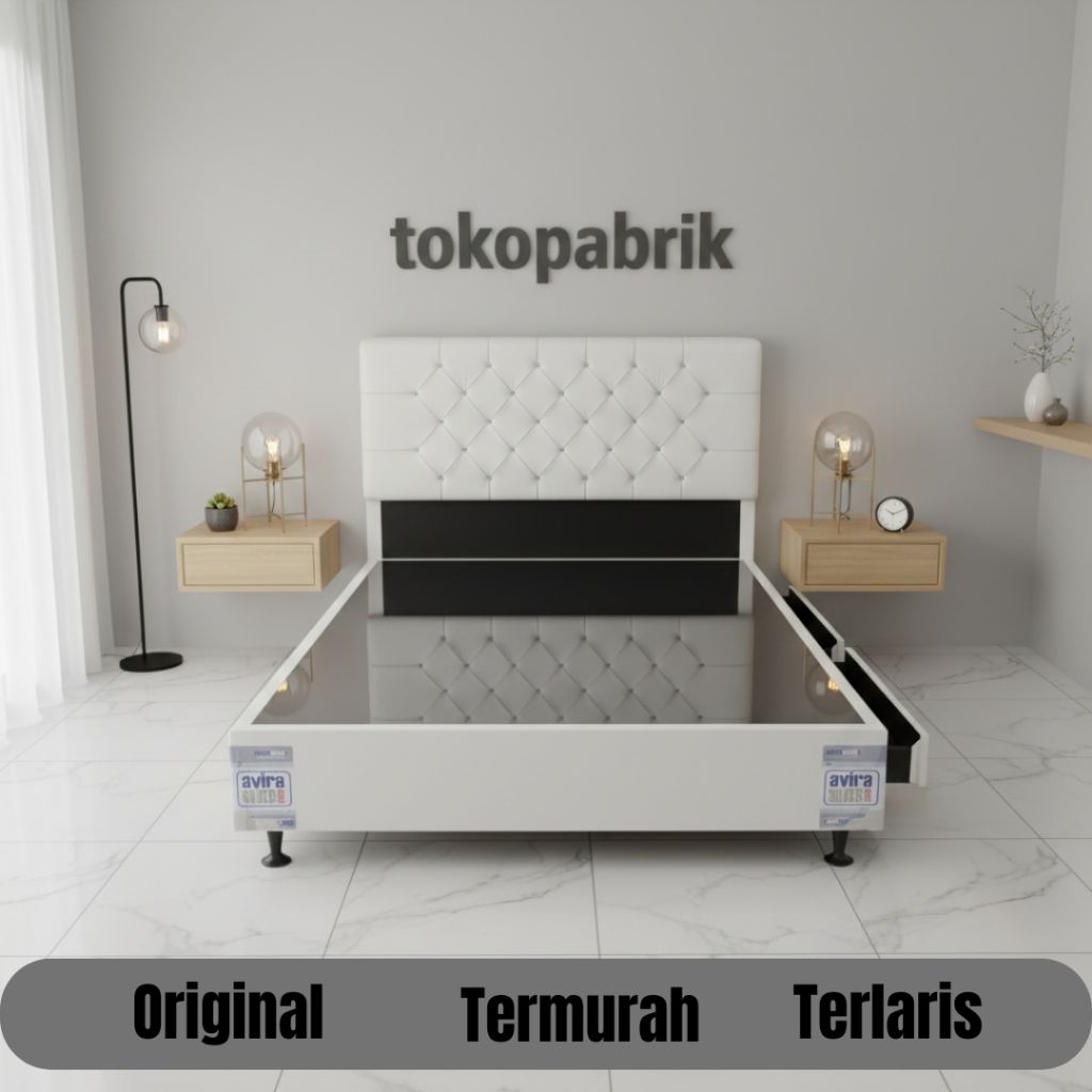 Jual Divan laci ukuran 120, 140, 160, 180 x 200 cm divan slorokan ...
