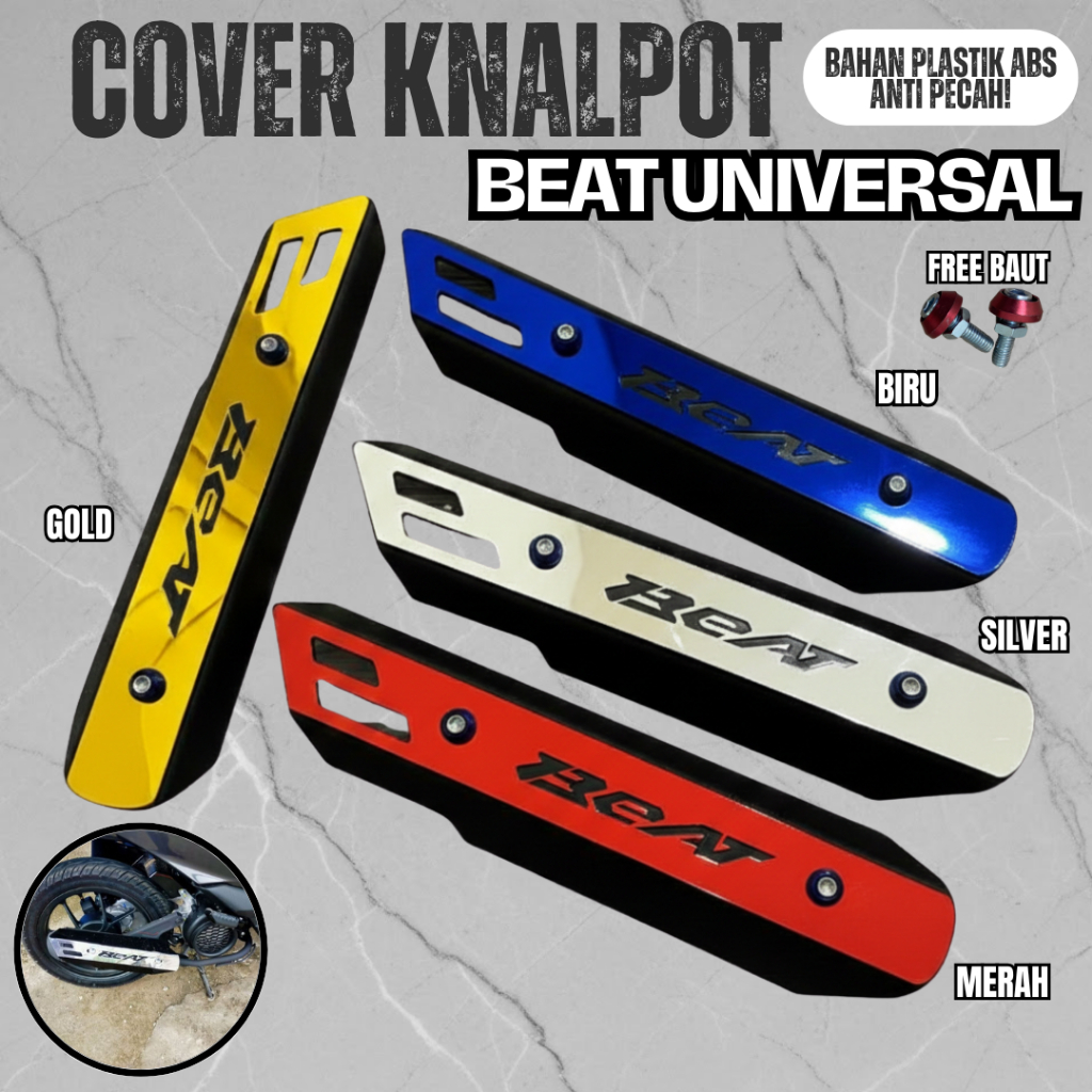 Jual COVER KNALPOT BEAT FI BEATESP BEAT DELUXE BEAT KARBU UNTUK SEMUA ...