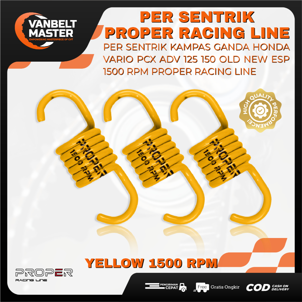 Jual PROPER Per Sentri Sentrik Kopling Kampas Ganda Vario PCX ADV 125 ...