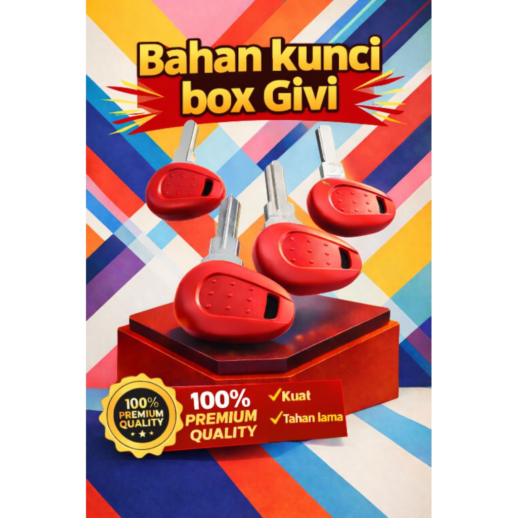 Jual Bahan Kunci Side Box Motor Givi e21 e22 Kappa k21 k22 utk Duplikat ...