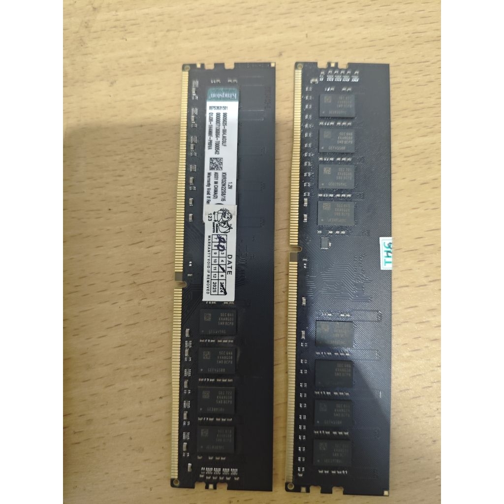 Jual ram ddr4 32gb kit (16x2) 3200mhz kingston | Shopee Indonesia