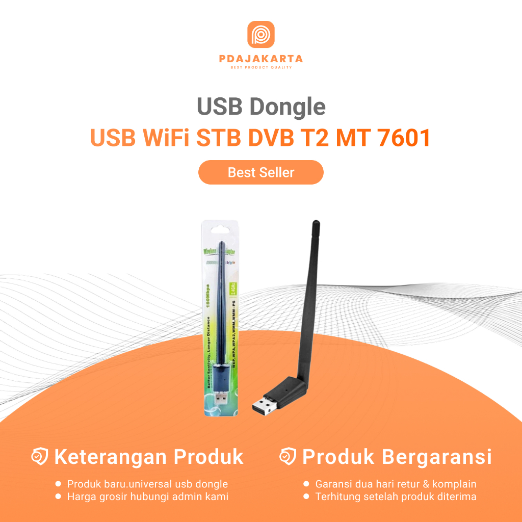Jual USB WiFi STB DVB T2 MT 7601 | USB Dongle WiFi MT 7601 | Shopee ...