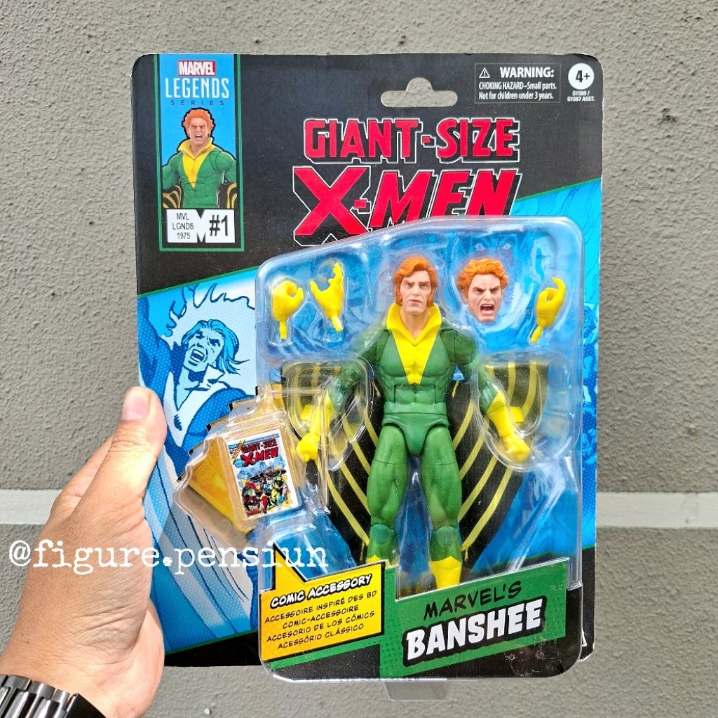 Jual MARVEL LEGENDS SERIES GIANT SIZE X-MEN BANSHEE HASBRO ACTION ...