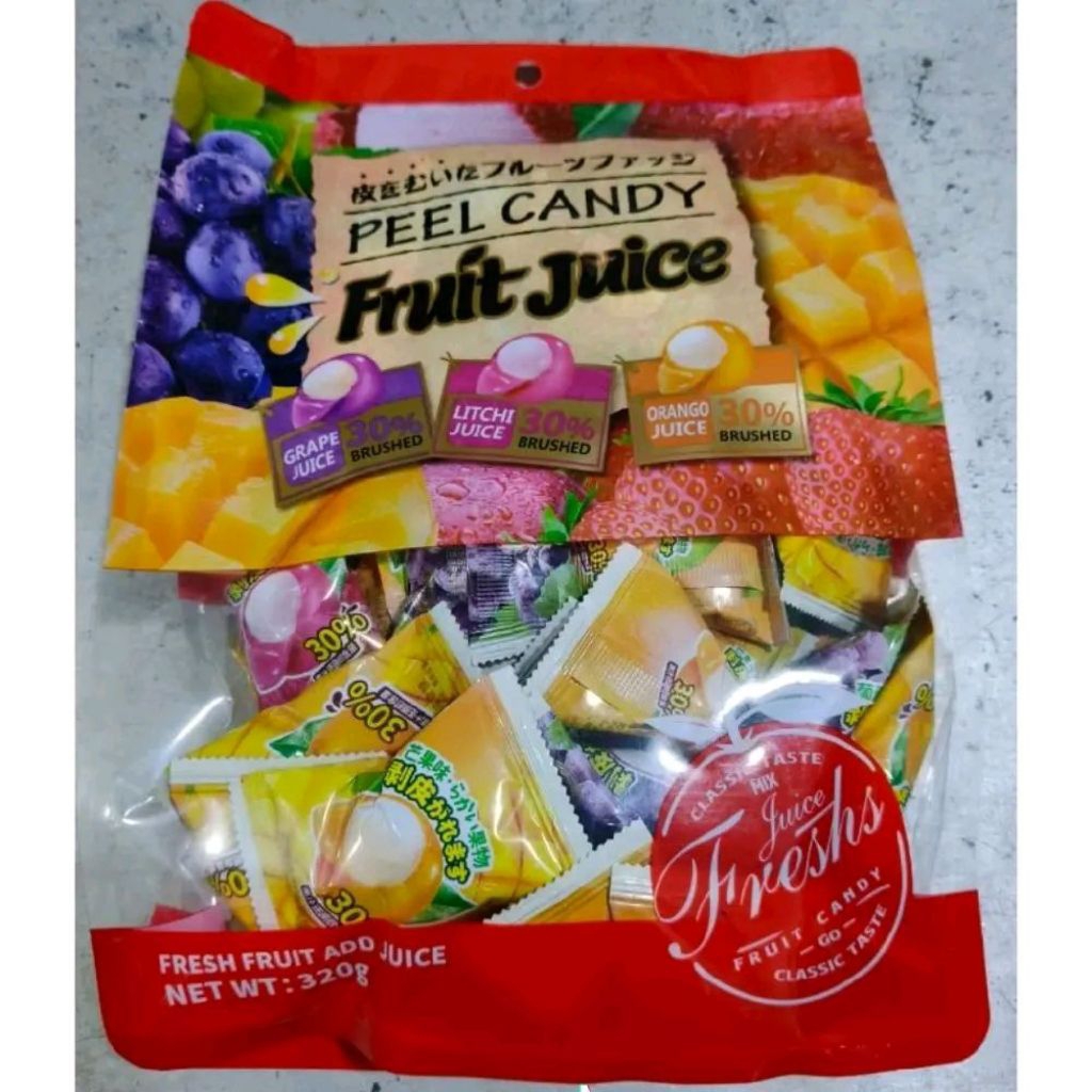 Jual Peel Candy Fruit Juice / Fresh Fruit add Juice / Permen Aneka Rasa ...