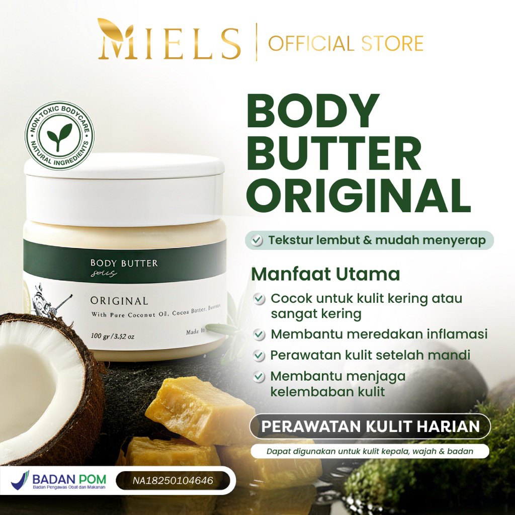Jual Miels - Body Butter Original 100gr | Shopee Indonesia