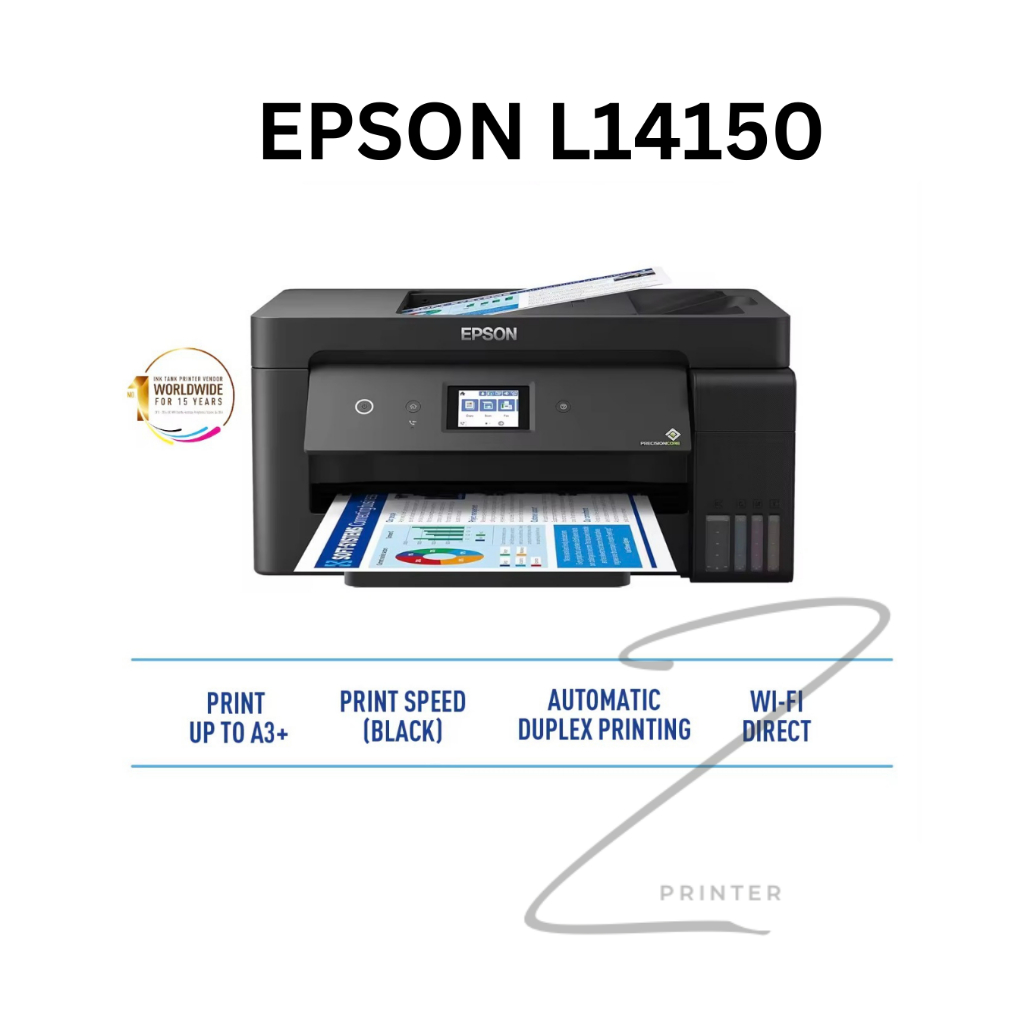 Jual EPSON Printer EcoTank L14150 A3+ Wi-Fi Duplex All-in-One Ink Tank ...