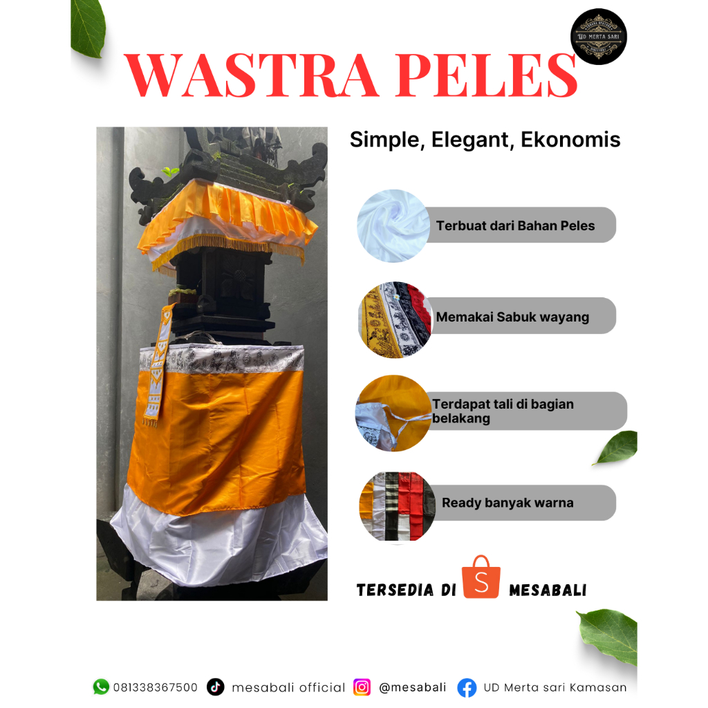 Jual WASTRA MERAJAN | WASTRA PELES | WASTRA SANGGAH | WASTRA SABUK ...