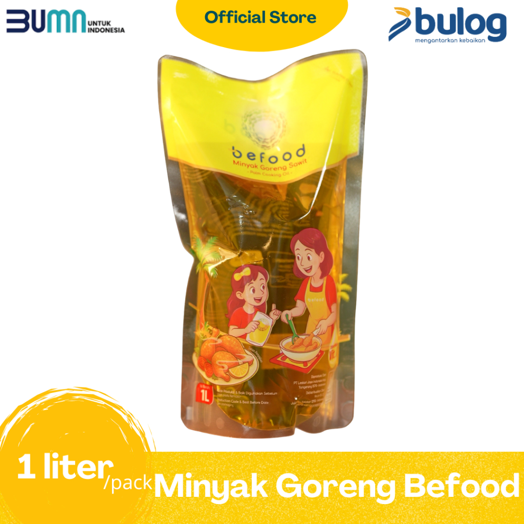 Jual BULOG - Minyak Goreng Befood 1 ltr | Shopee Indonesia