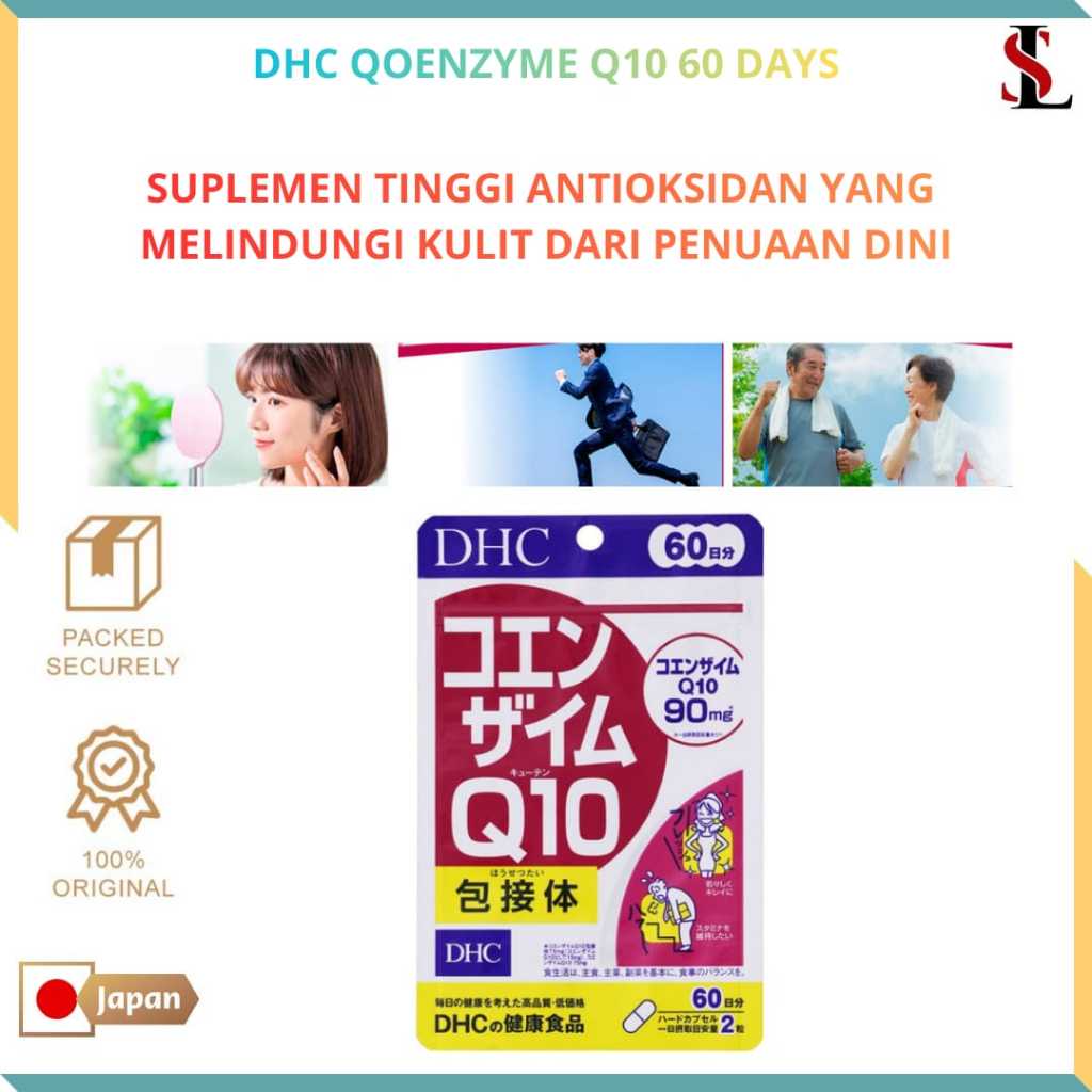 Jual DHC Coenzyme Q10 60 days 120 tabs suplemen kesehatan original ...