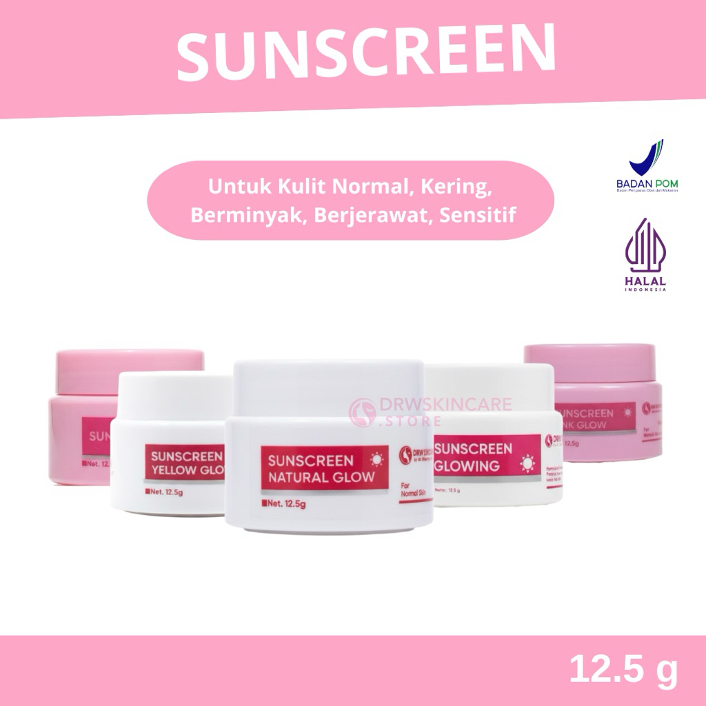 Jual DRW Skincare Sunscreen / Krim Pagi / Krim Siang SPF 30 12,5 g ...
