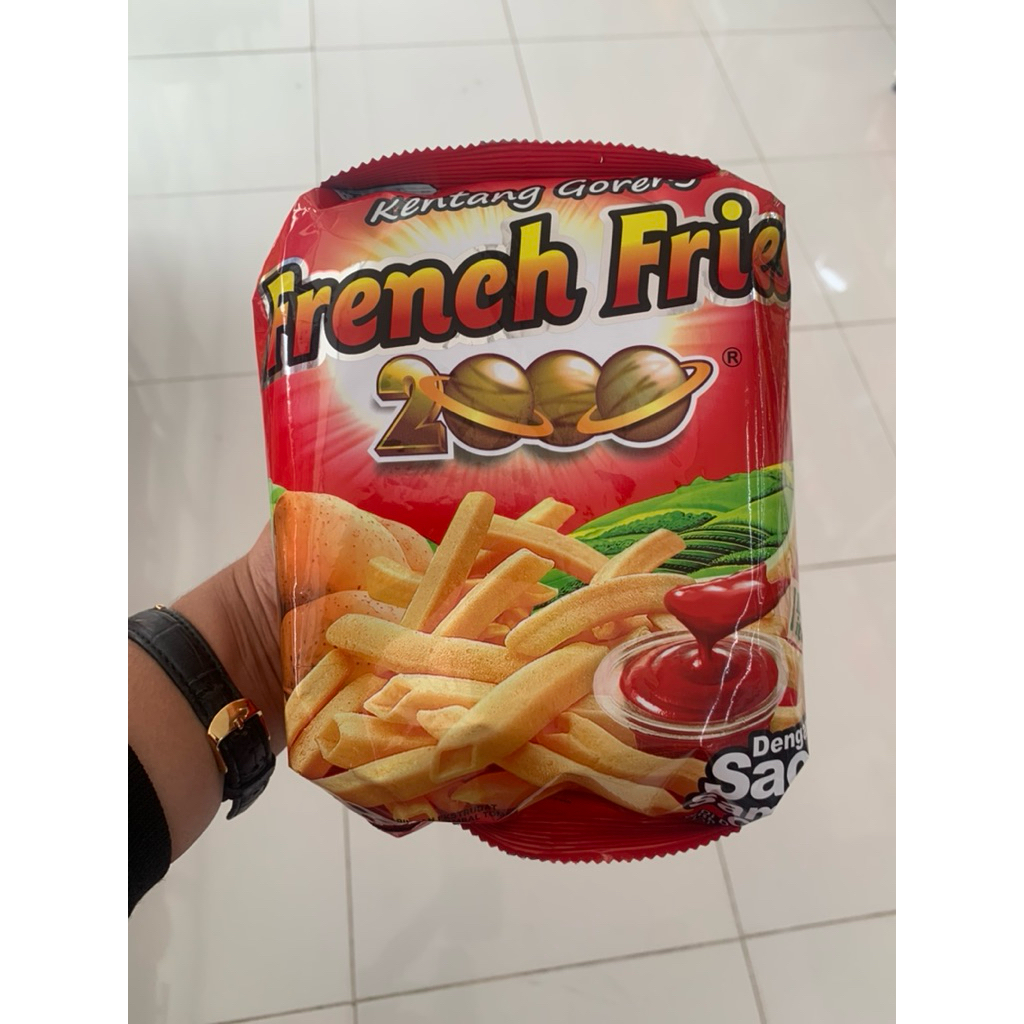 Jual French Fries 2000 62gr- Snack Kentang Goreng Gurih dan Renyah ...