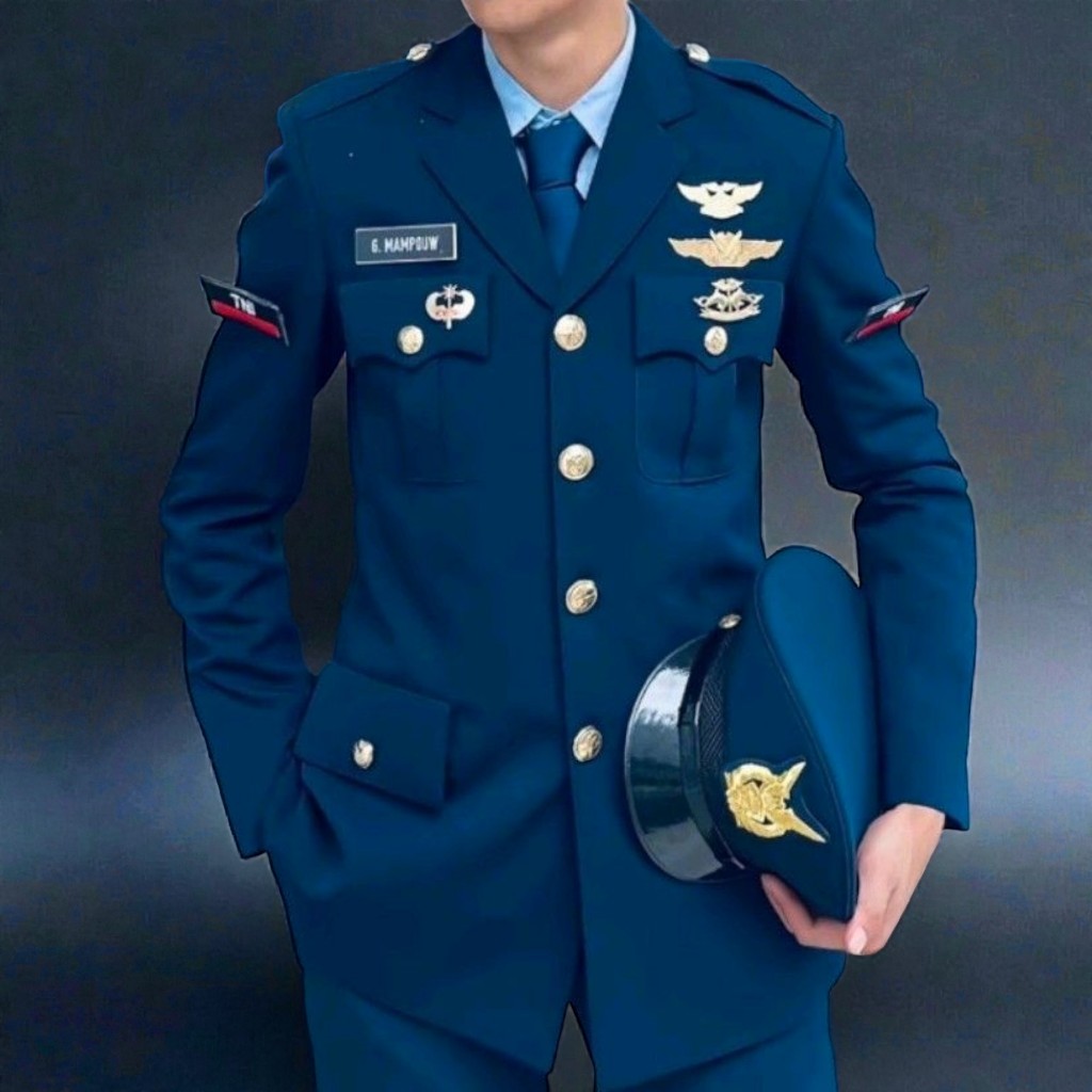 Jual JAS_Seragam PDU 1 TNI AU\ Baju DINAS TNI AU \ Setelan PDU 1 TNI AU ...