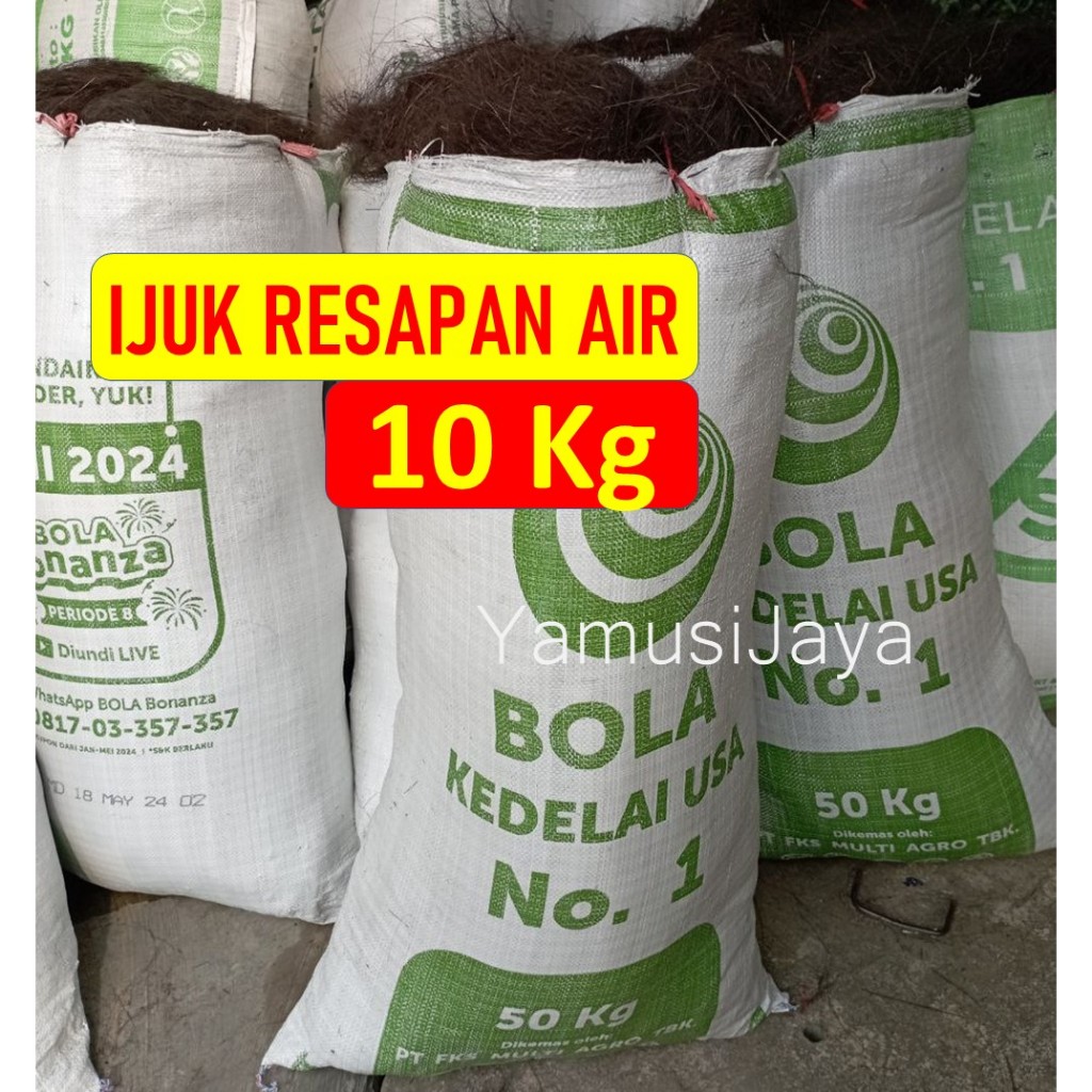 Jual 1 Karung Ijuk Resapan Air , Ijuk Resapan Saringan Filter Air ...