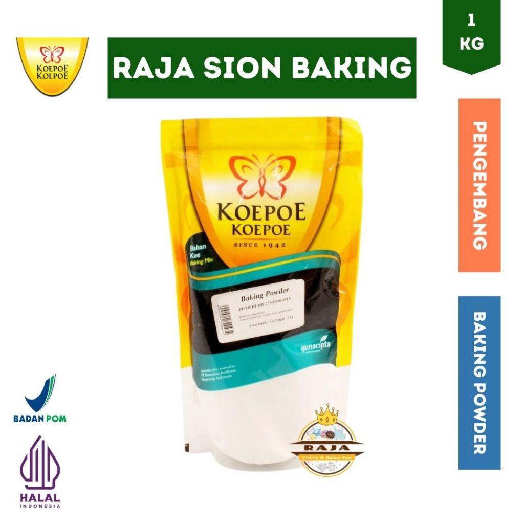Jual Baking Powder KOEPOE KOEPOE 1 KG | Shopee Indonesia