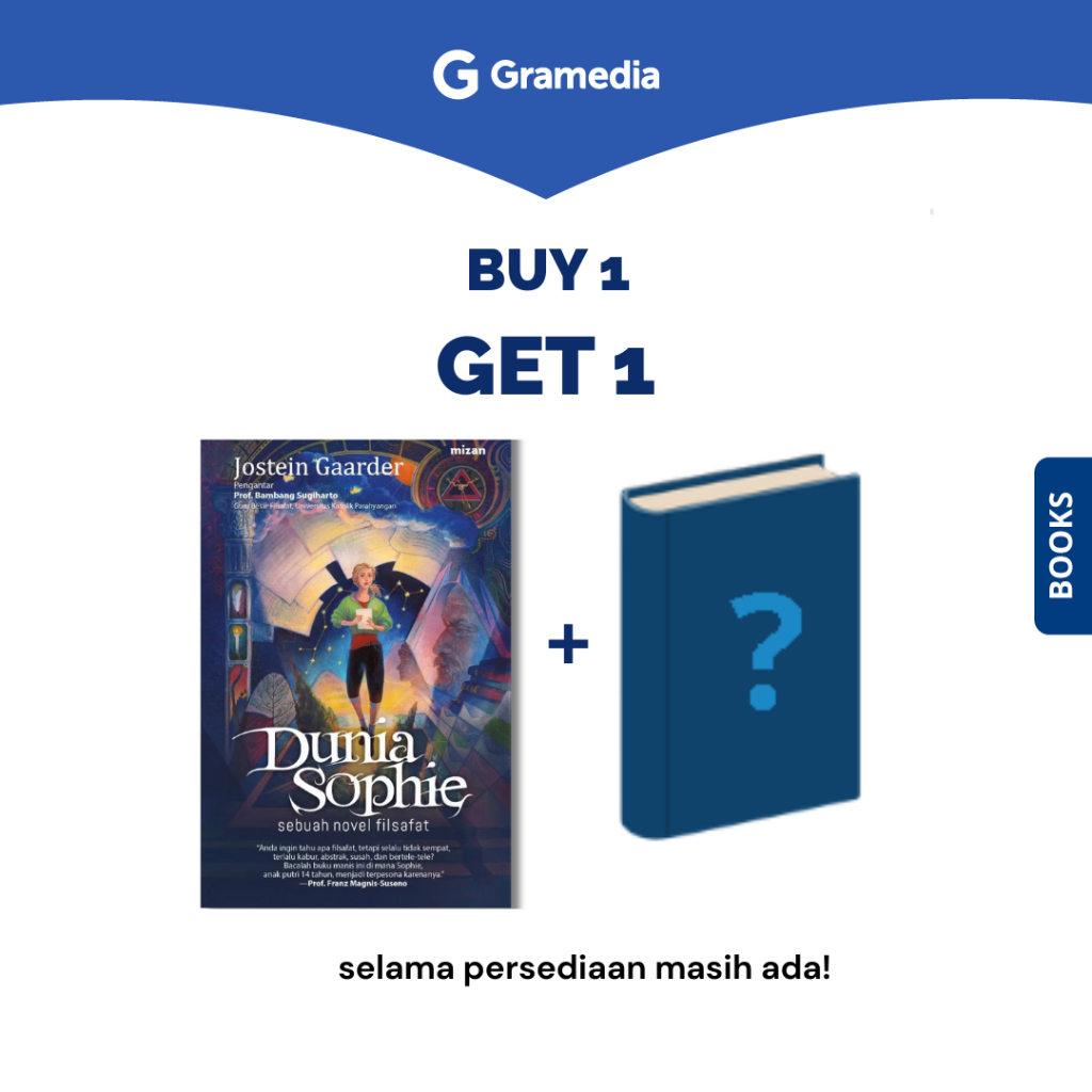 Jual Gramedia Depok - (Buy1 Get1) Dunia Sophie Republish Cover 2025 ...