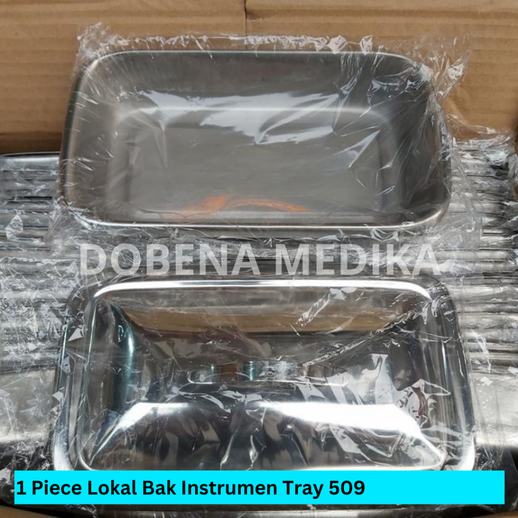 Jual Bak Instrumen Medis 509 Stainless Plus Tutup / Baki Instrument ...