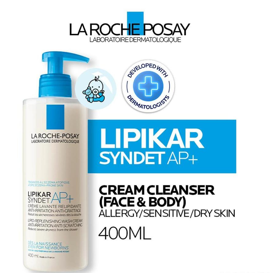 Jual La Roche Posay Lipikar Syndet AP+ Cleanser 400mL | Shopee Indonesia