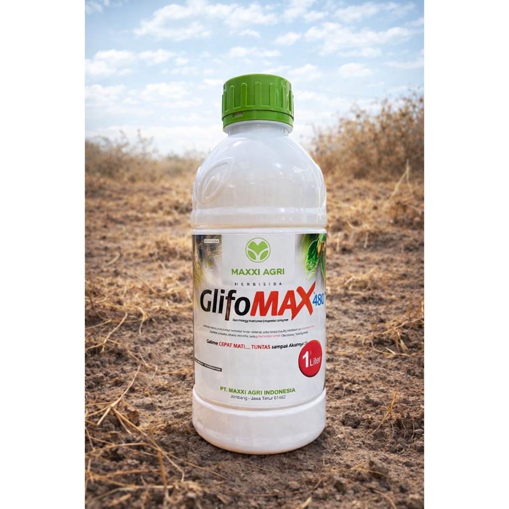Jual Herbisida GLIFOMAX 480 SL 1 Liter Maxxi Agri Pembasmi Gulma Sampai ...
