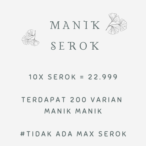 Jual MANIK 10X SEROK | 200 VARIAN MANIK MANIK | Shopee Indonesia