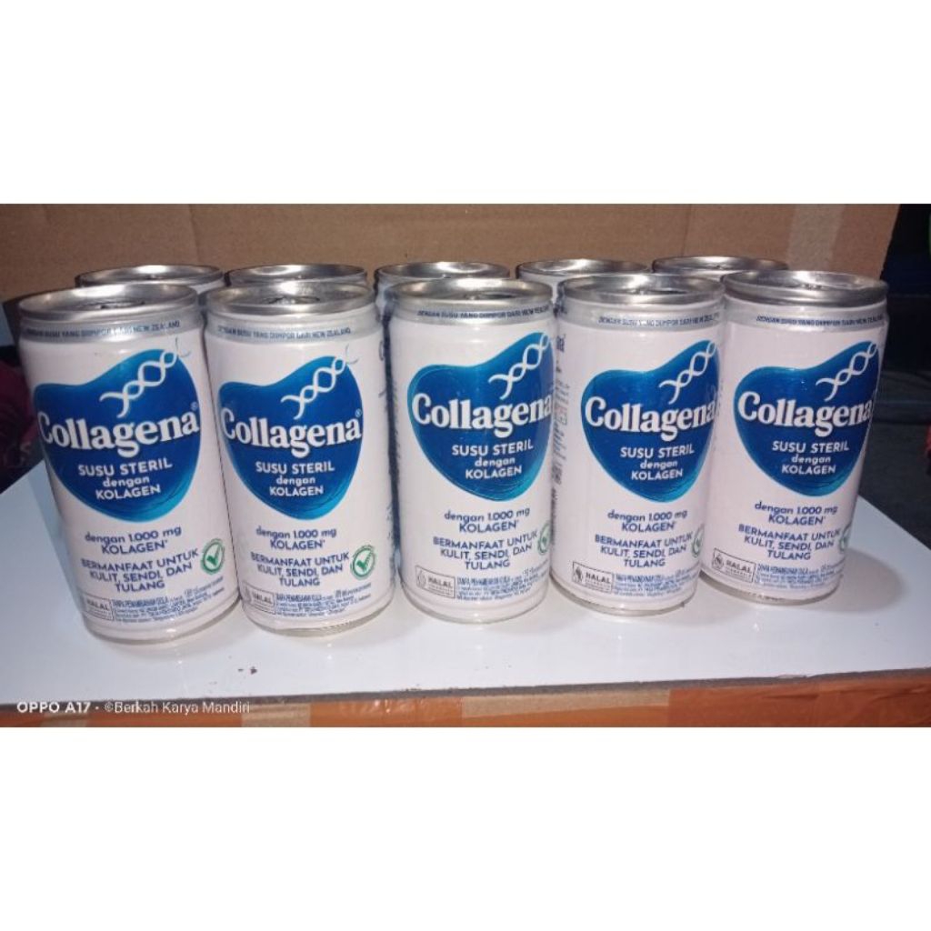 Jual kaleng susu beruang, colagena, 7 kurma,sarden bekas untuk ...