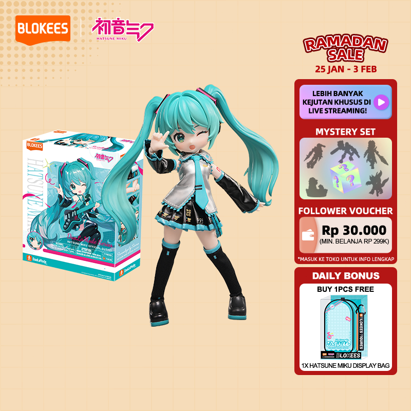 Jual [new] Blokees Hatsune Miku Daalamode Series Edisi Qiyu Hatsune