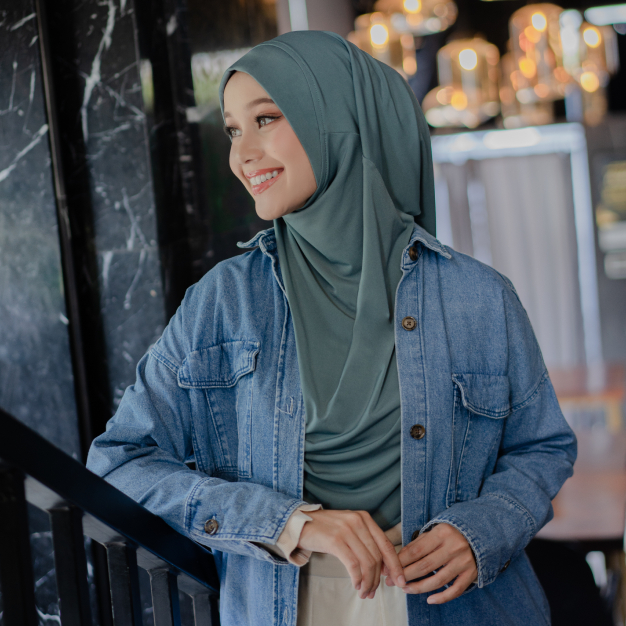 Jual Deyn Scarf - Her Hijab Instan Scarf | Shopee Indonesia
